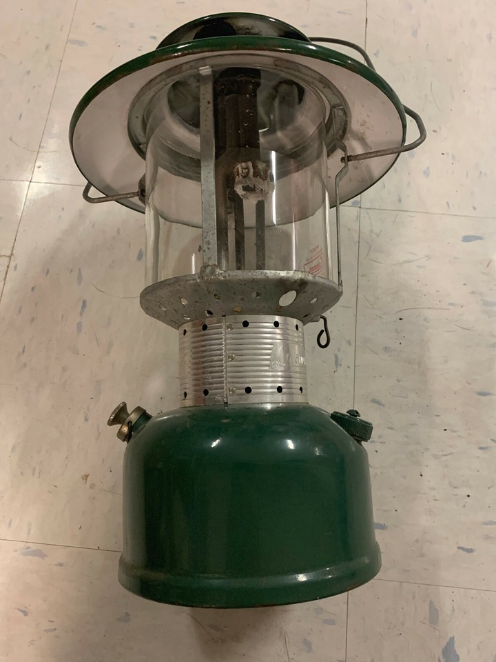 Vintage 1971 Coleman 228F Double Mantle Liquid Fuel Camping Large ...