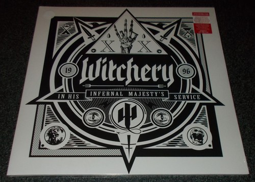 WITCHERY-IN HIS INFERNAL MAJESTY'S SERVICE-2016 LP-WHITE VINYL-100 ONLY ...