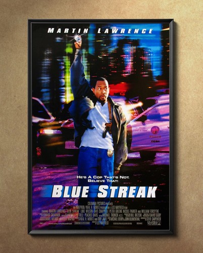 Blue Streak 1999 Movie Poster 24"x36" Unframed 9909 | eBay