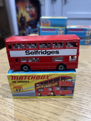 Matchbox Superfast MB-17b Daimler Fleetline Londoner Bus Selfridges ...