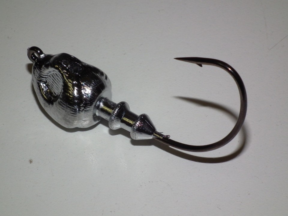 Freshwater Bullhead Weedless jig mold 1.25 - 2oz CNC Aluminum | eBay