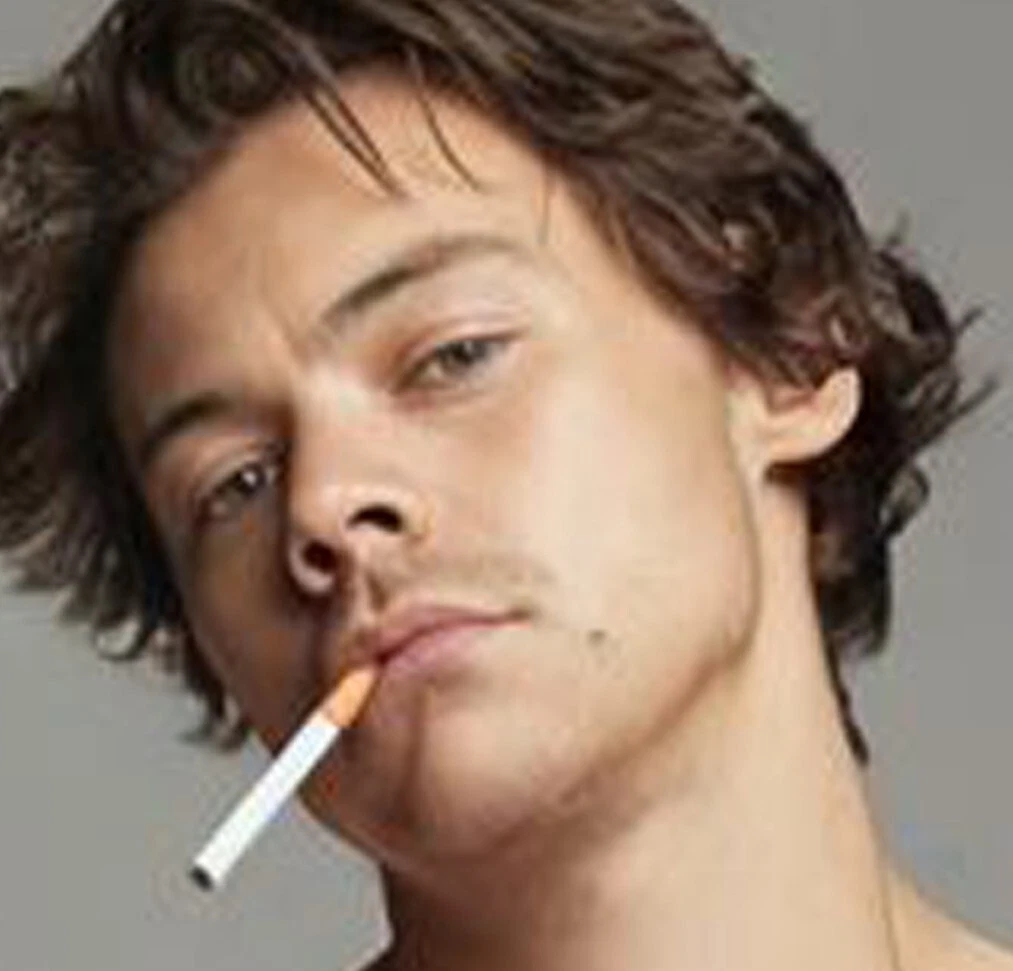 Harry Styles Smoking Cigarettes
