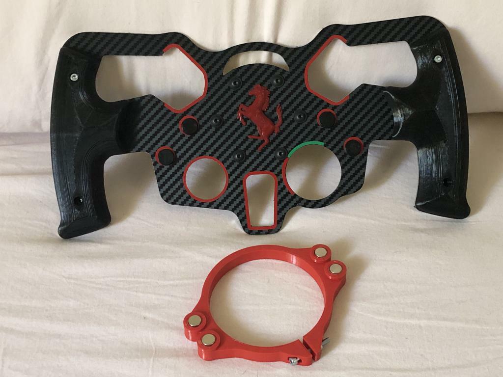 Mod Volante corona F1 Logitech G29 G923 e G920 Playstation Xbox + Pad ...