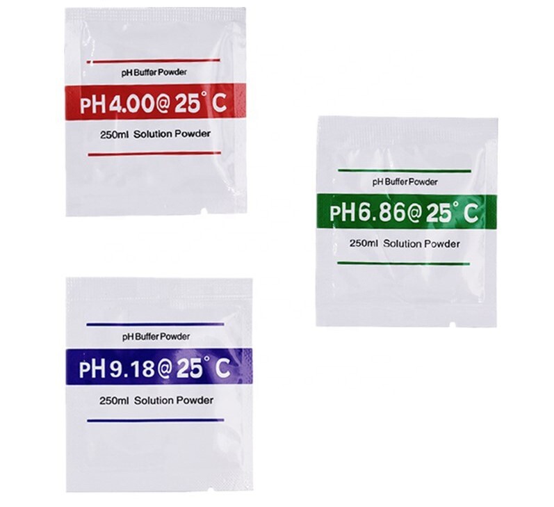 3 x PH Powder Buffer Calibration Sachet Solution 4.00 / 6.86 / 9.18 ...