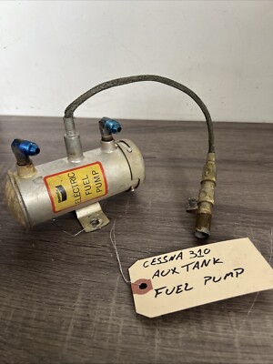 Bendix Facet Cessna 310 Aux Tank Electric Fuel Pump (24 VDC) P/N: 476 ...