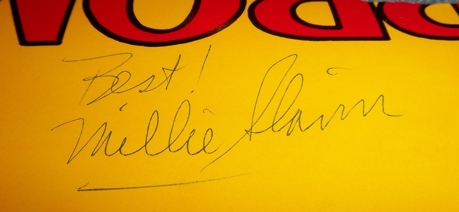 Millie Slavin Signed Autographed Cut Actress Estate Find | eBay