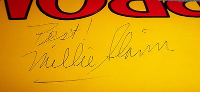 Millie Slavin Signed Autographed Cut Actress Estate Find | eBay