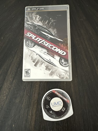 PlayStation PSP Game Split/Second Case And Game Only No Manual ...