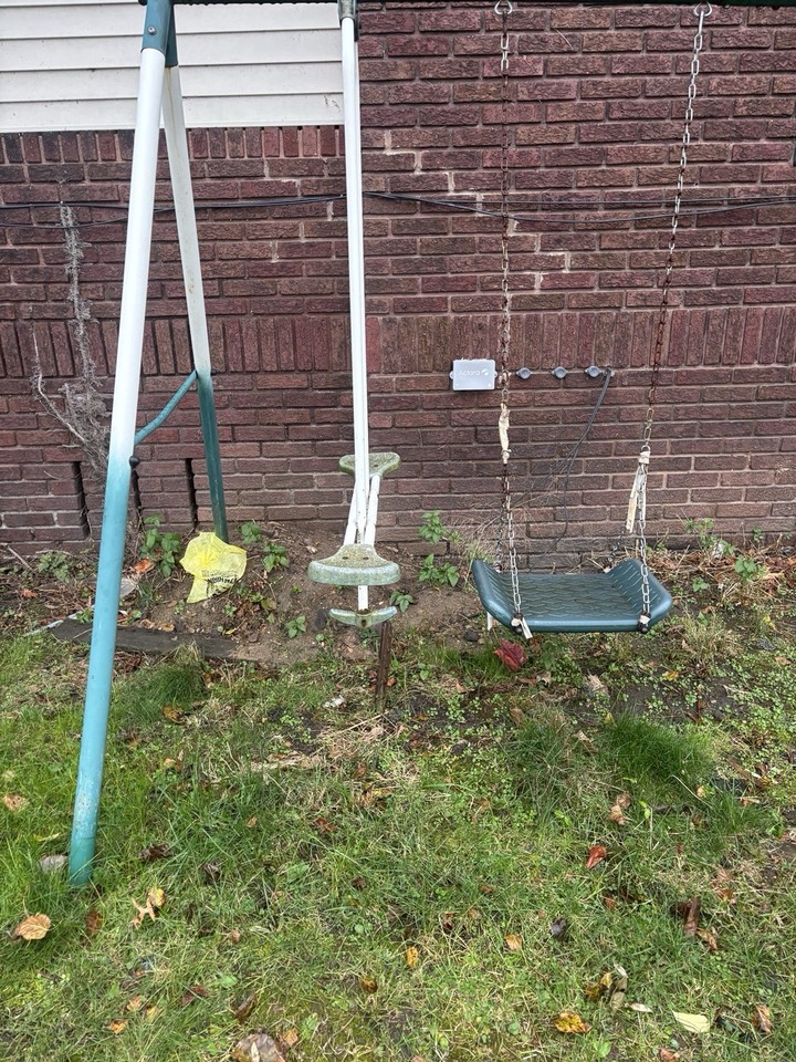 Kids Swing Set 6-in-1 Metal Swings for Outdoor Playground | eBay