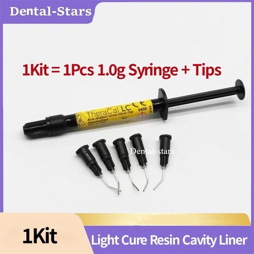 TheraCal Light Cure Resin Cavity Liner 1Pcs Syringes 1.0g with Tips | eBay
