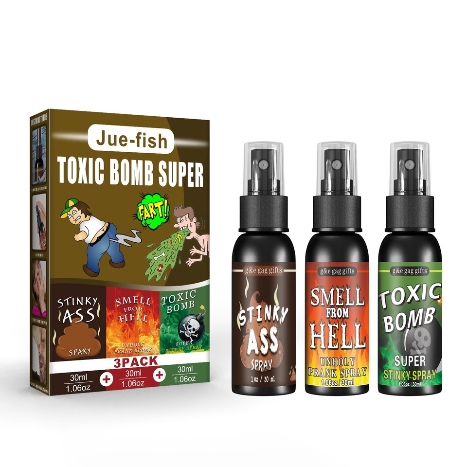 Potent Highly Concentrated Fart Spray Extra Strong Stink Prank Stuff ...