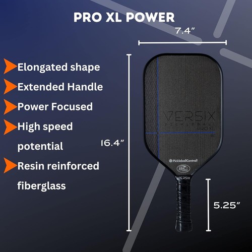 VERSIX Pro 6F Power Textured XL Elongated - Blue | eBay