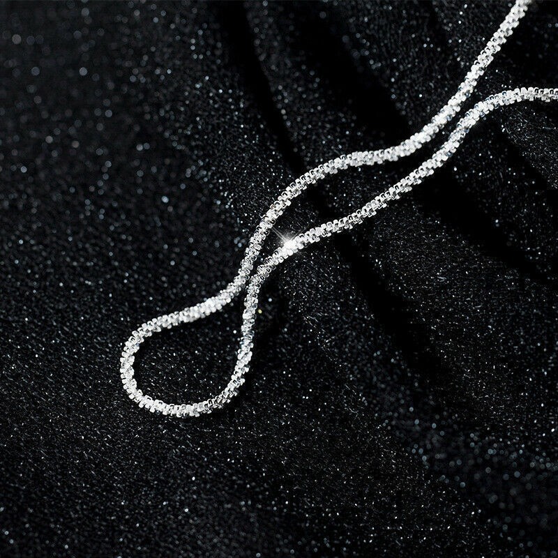 925 Sterling Silver Anklet Jewelry Simple Foot Chain Ankle Chain Leg ...