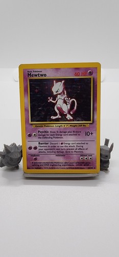 Pokemon TCG Mewtwo Base Set 10/102 Holo HP Vintage WOC | eBay