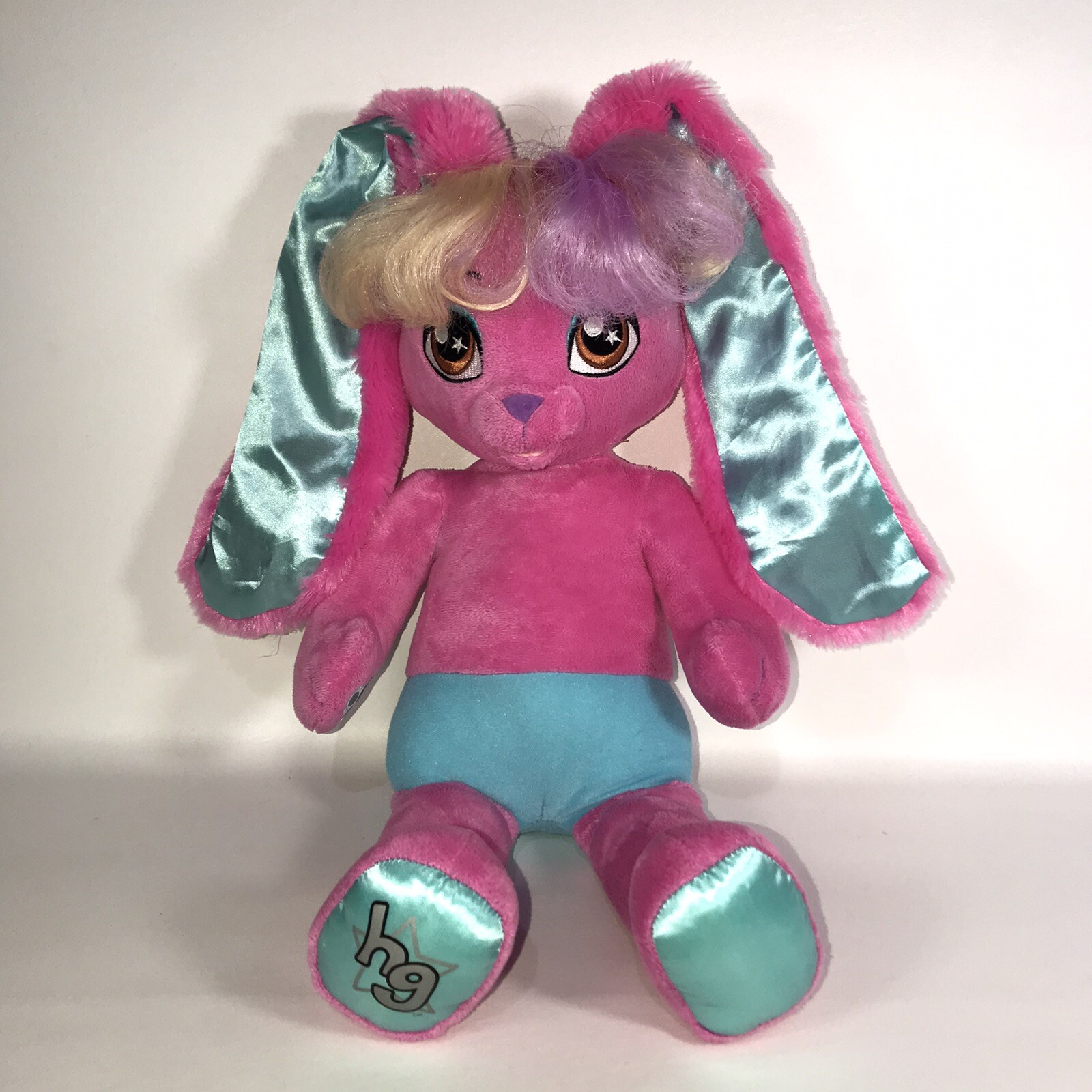 Build A Bear BAB Honey Girl Plush HG Risa Pink Bunny Rabbit 20” | eBay