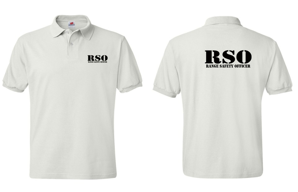 Range Safety Officer RSO Polo T- Shirts S-5XL | eBay