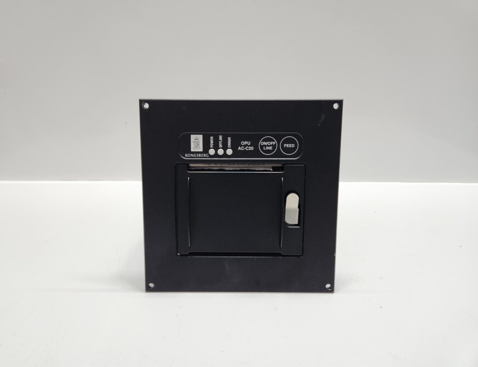KONGSBERG OPU-AC-C20 ENGINE ORDER PRINTER UNIT 341308 REV 1.0 | eBay
