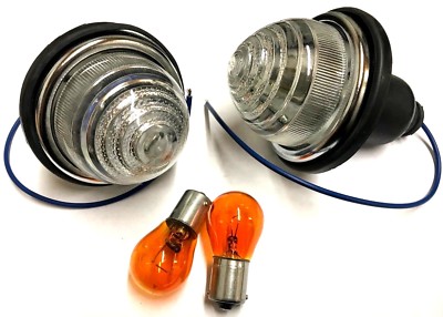 CLASSIC MINI FRONT INDICATOR COMPLETE UNIT PAIR 1959-86 CHM13 CLEAR ...