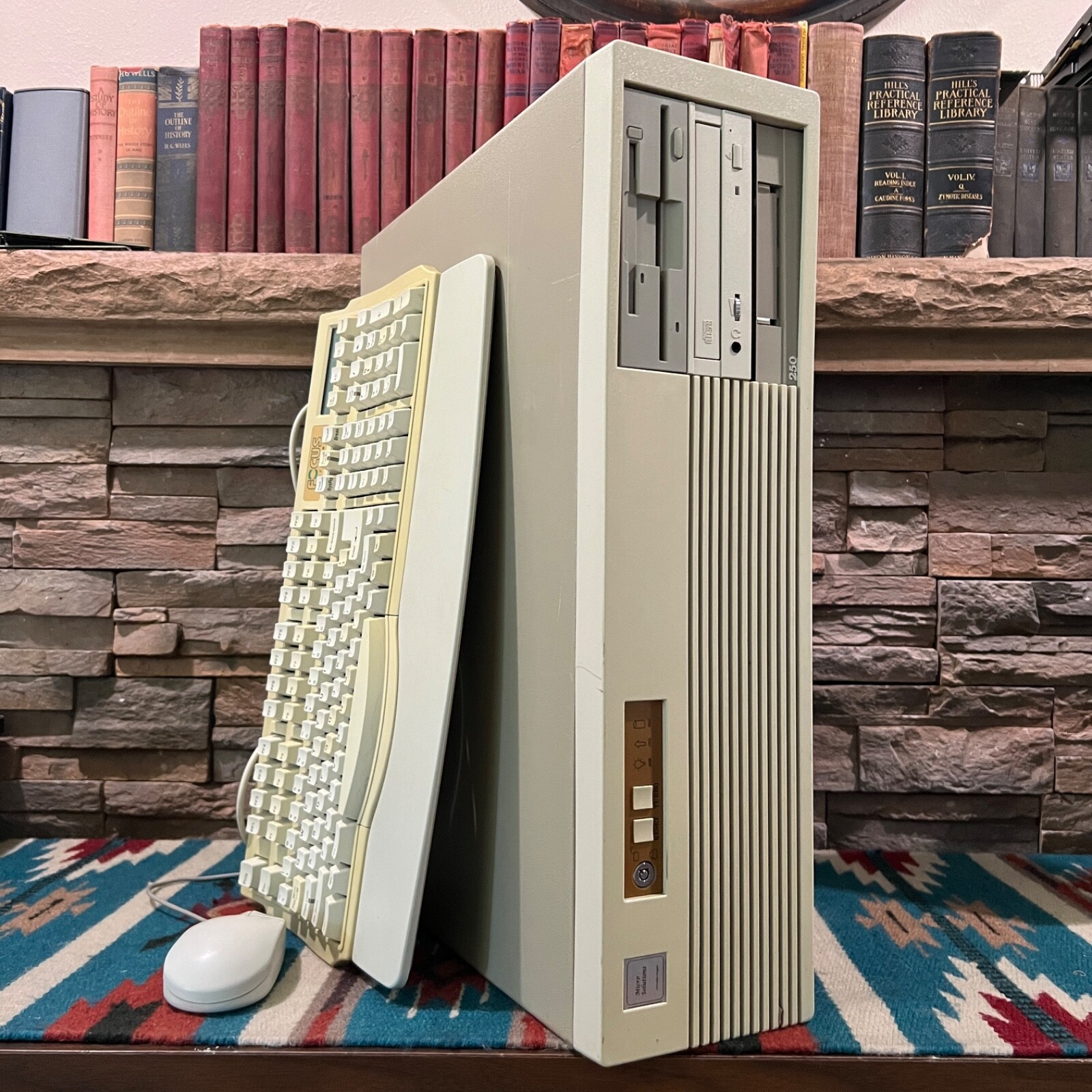 Vintage Retro AT Clone PC! 486SX-33 16MB 3.5" 5.25" CD OPL3 Sound ...