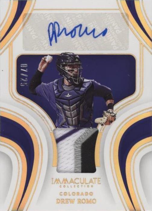 2023 Panini Immaculate Collection - Immaculate Materials Signatures ...