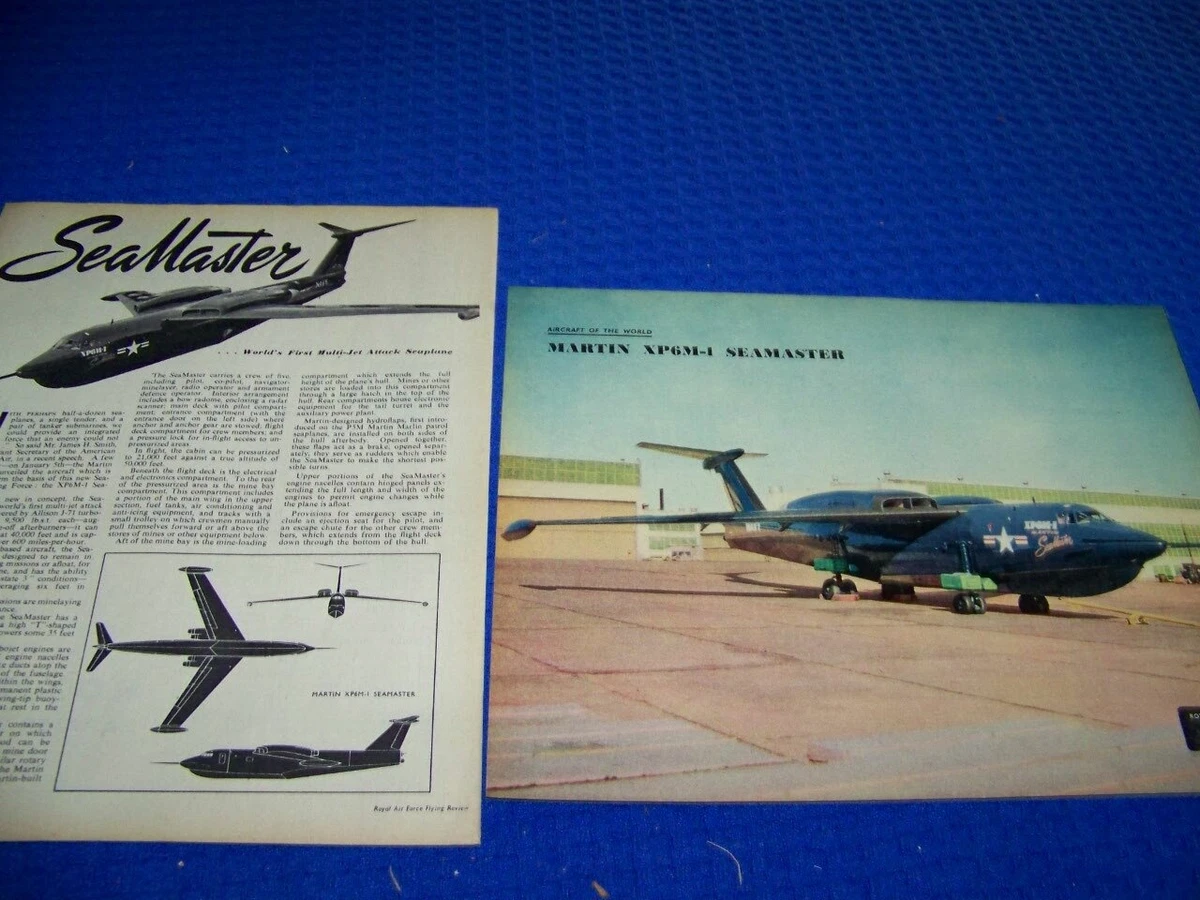 Martin Xp6m Seamaster