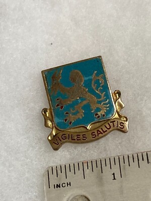 Authentic US Army Security Agency School Unit DI DUI Crest Insignia 3E ...
