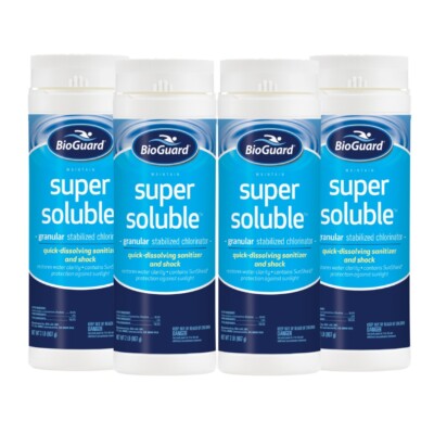 BioGuard Super Soluble ( 2 lb ) ( 4 Pack ) | eBay