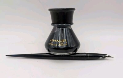 Sheaffer Dip Fountain Pen with Inlaid Steel Triumph Nib And Levenger ...