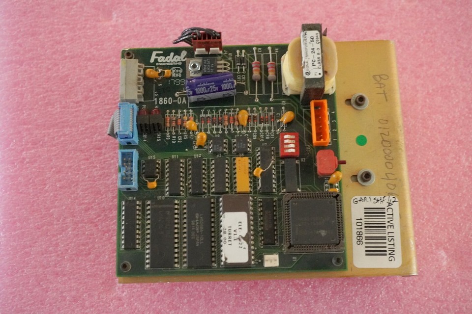 FADAL SERVO TURRET BOARD/1860-0-01A PCB-0108 SERVO TURRET 1860-0A | eBay