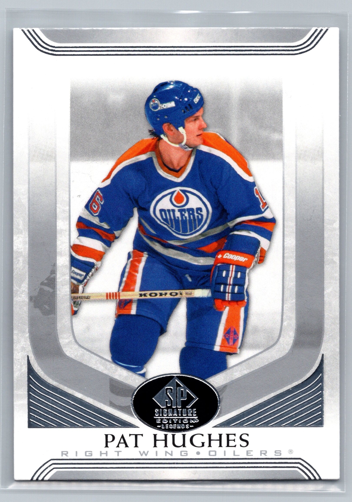 2020-21 SP Signature Edition Legends #78 Pat Hughes Edmonton Oilers | eBay