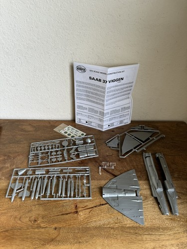 Airfix SAAB Viggen Plastic Aircraft Model Kit 1:72 Unassembled No Box ...