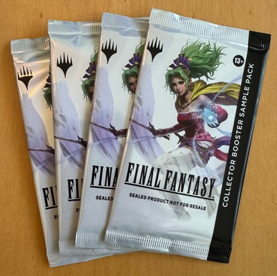 4x FINAL FANTASY - MTG - Collector Booster SAMPLE PACK Sealed | eBay