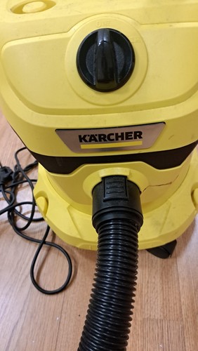 Karcher WD2 Plus Vacuum Cleaner 1000W 240V Yellow Wet Dry | eBay UK
