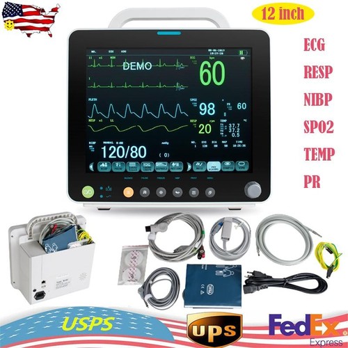 Portable Patient Monitor 6 Parameter Signs Machine for ICU CCU Use | eBay