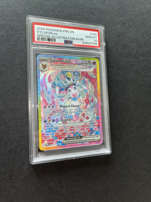 PSA 10 Sylveon ex 156/131 Prismatic Evolutions SIR Pokémon Card | eBay