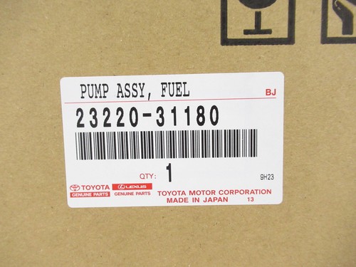 Genuine OEM Toyota Lexus 23220-31180 Fuel Pump Assy 08-10 Highlander 07 ...