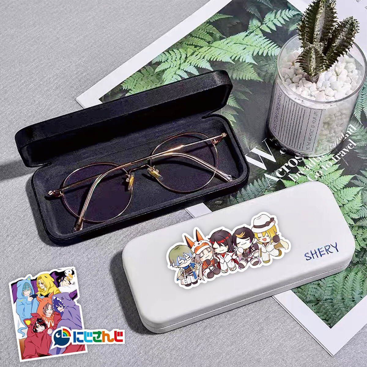 70PCS Vox Rainbow Club Luxiem Sticker Mysta ike Vox Shu Luca Graffiti ...