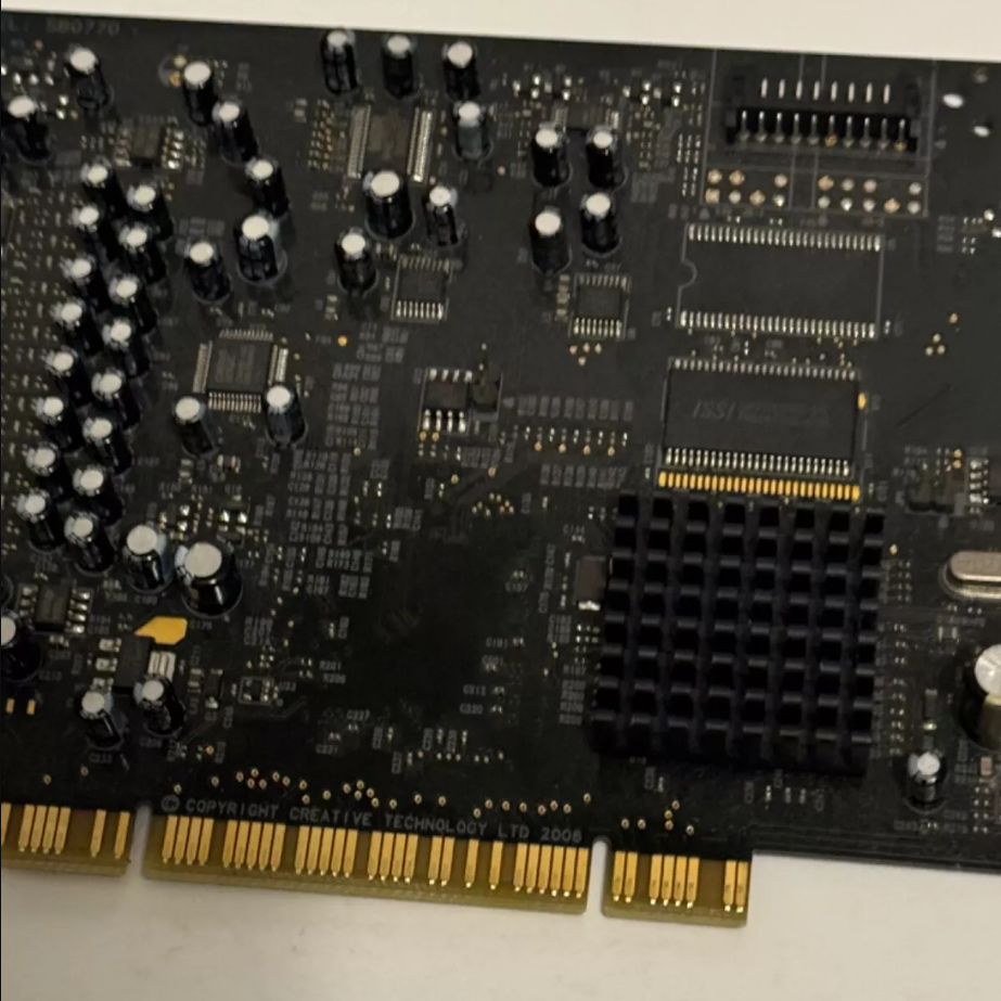 Creative Labs SB0770 Sound Blaster X-Fi 7.1 Channel PCI Sound Card = | eBay