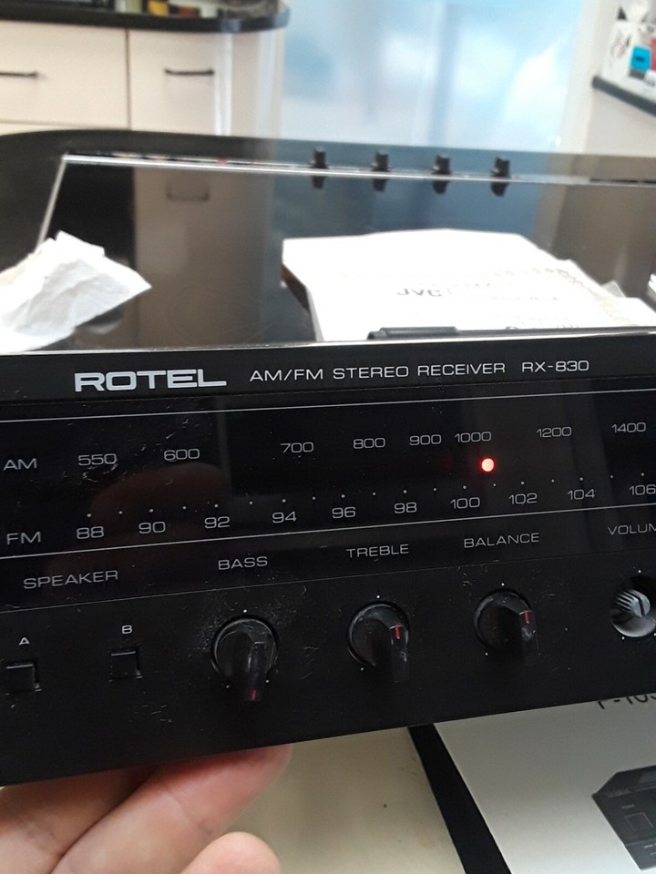ROTEL RX-830 (1984) Japan Vintage Stereo Amplifier Receiver | eBay
