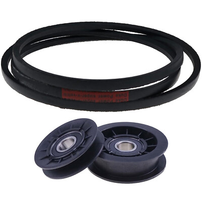 Transmission Drive Belt & Idlers Kit For John Deere UC30568 AUC20393 ...