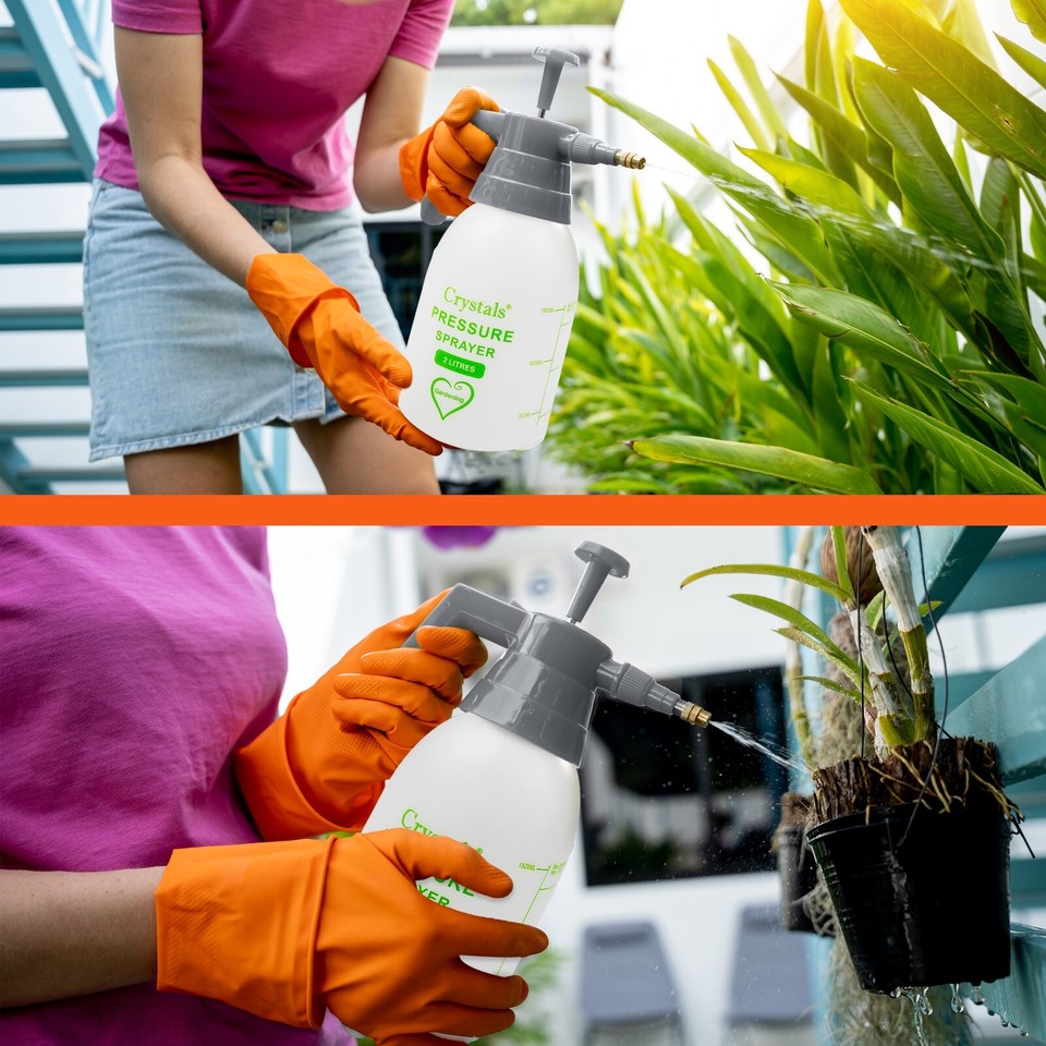 2L/3L/5L Garden Pressure Spraye - Portable Hand Pump Chemical Weed ...