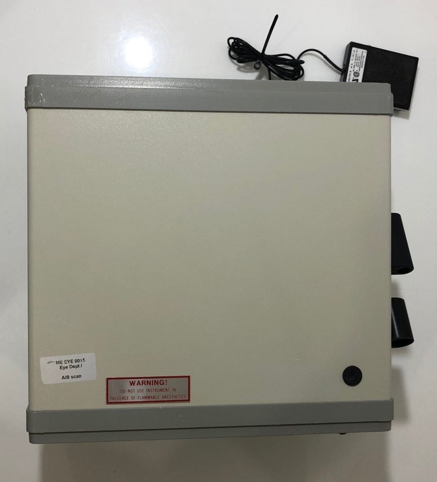 SONOMED A/B-Scan 5500 Ophthalmic Ultrasound Machine with Foot Pedal, w ...