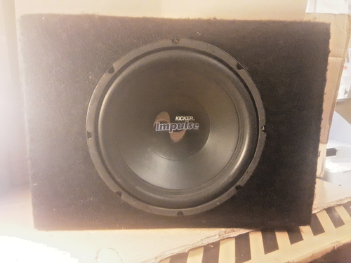 Kicker Impulse 12" SISTEMA AUDIO AUTO SUBWOOFER - BUON SUONO | eBay