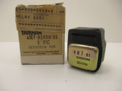 Yamaha XS XJ XT XZ SR FJ FZ YX YFM & More NOS OEM Relay Assembly # 4H7 ...