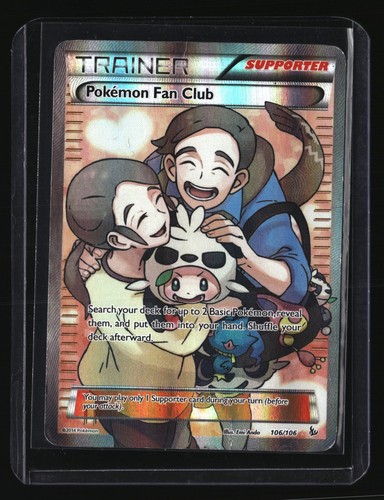 Pokemon POKEMON FAN CLUB 106/106 (Ultra Rare Holo) XY - Flashfire - MP ...
