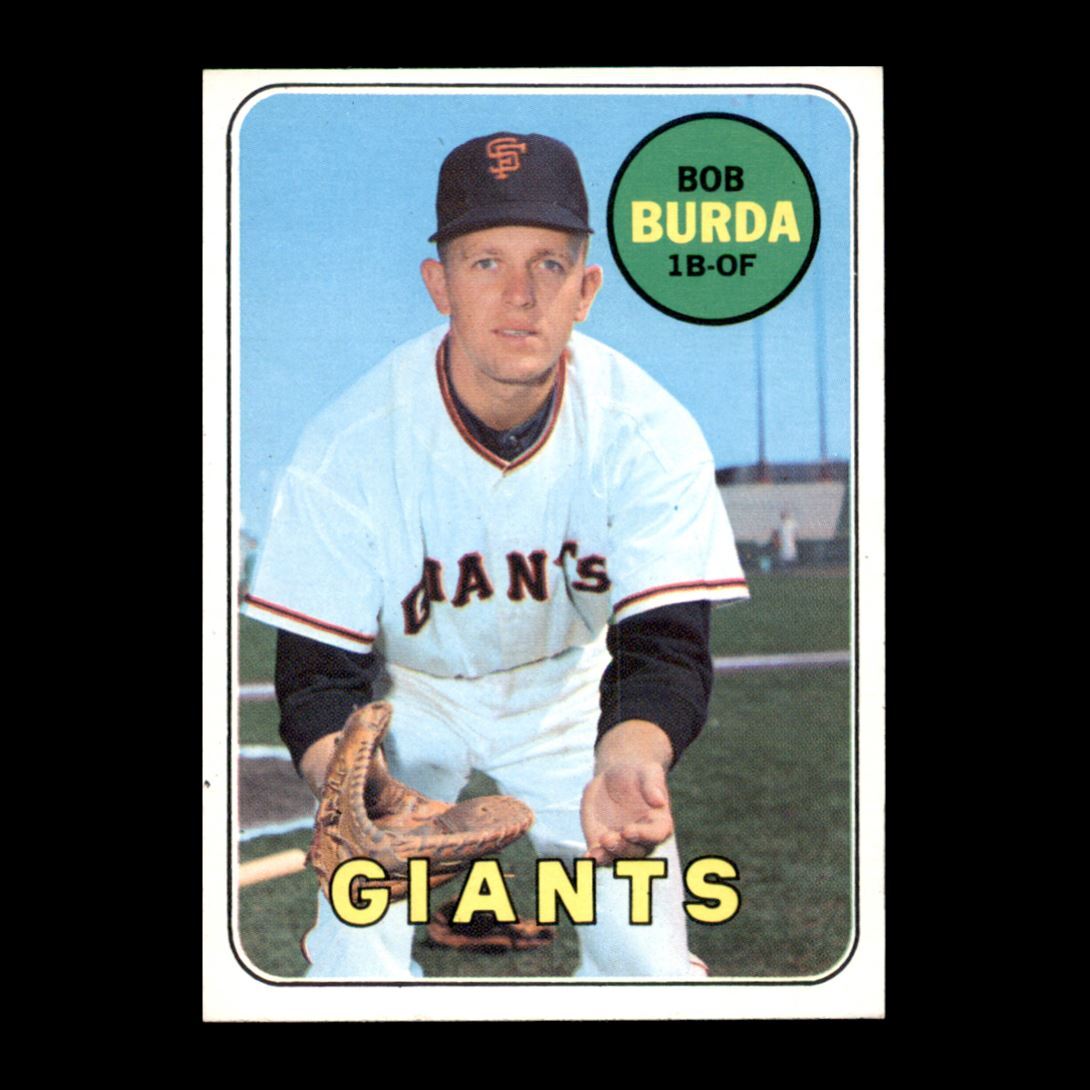 Bob Burda 1969 Topps Rookie San Francisco Giants #392 Set Break - Great ...