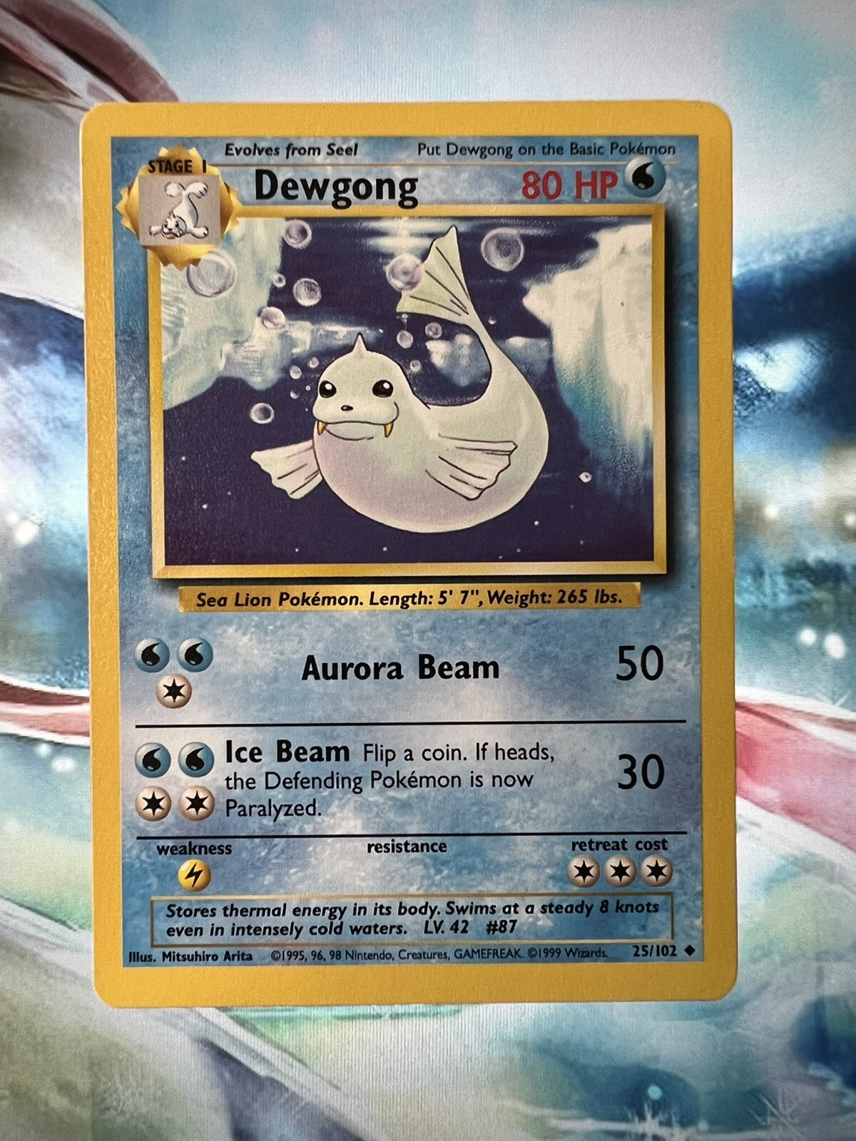 DEWGONG - Base Set - 25/102 - Uncommon - Pokemon Card - Unlimited ...