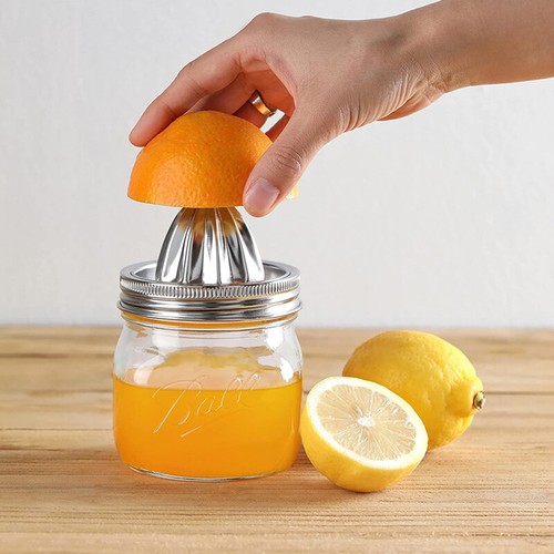 Stainless Steel Citrus Juicer Cover For Jar Kitchen Wide Mouth Juicing ...