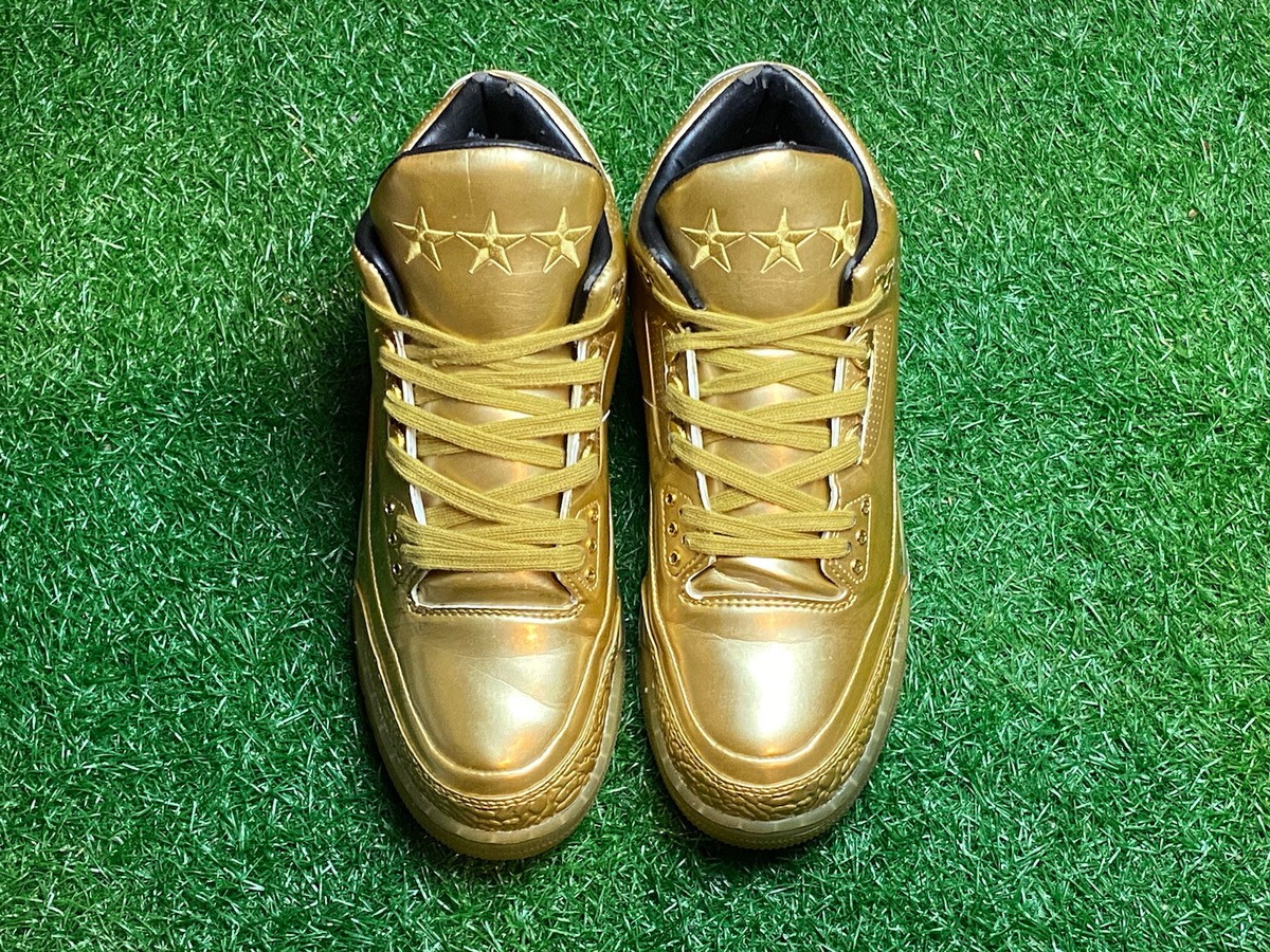 Pure Gold Jordans