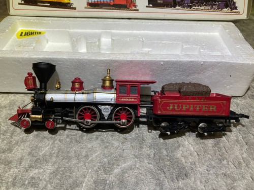 Bachmann HO Scale 4-4-0 Steam Locomotive Jupiter #60 in Original Box | eBay